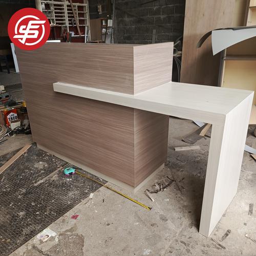 Jual meja resepsionis hpl taco, bisa custom sesuai keinginan - Kota ...