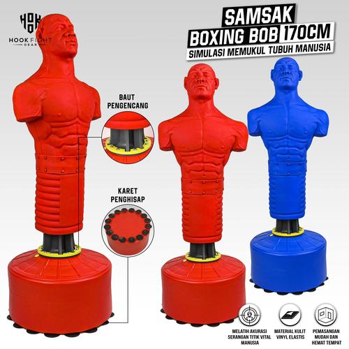 Jual Samsak Berdiri Manusia Boxing Bob 170cm Boneka Boxing Tinju Patung ...