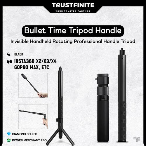 Promo Bullet Time Tripod Handle Invisible Stick Insta360 X3 GoPro Max ...