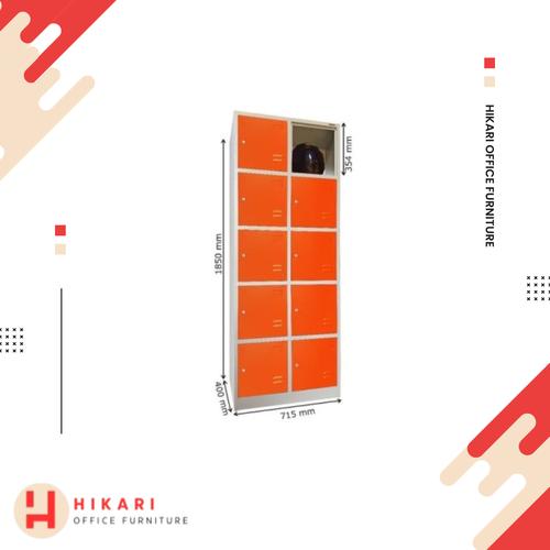 Jual Loker Besi KOZURE 10 Pintu KL-10 Kabinet Locker Sekolah Olahraga ...