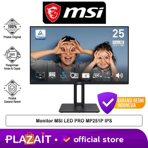 Promo Monitor MSI LED PRO MP251P IPS - Full HD 25" Inch Cicil 0% 3x ...