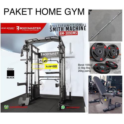 Jual Paket Smith Multi BM3090MS Bodymaster Home gym - Kota Surabaya ...