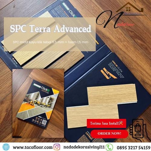 Jual lantai spc motif kayu terra advanced tebal 7 mm | spc flooring ...