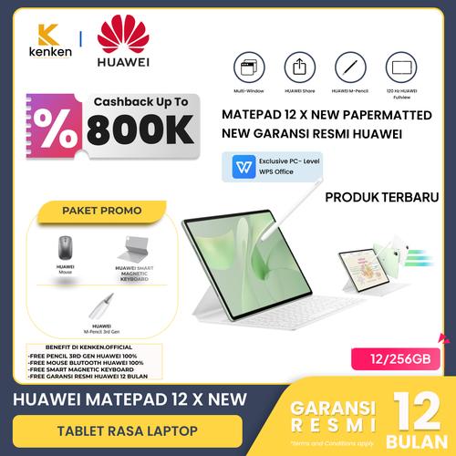Promo Huawei MatePad 12 X Tablet Papermatte PC-level WPS Office ...