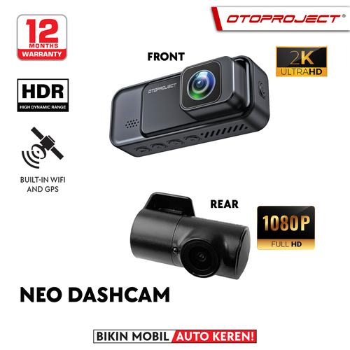 Promo Otoproject - Car Dashcam Neo 2K + Rear Full Hd Cam | Dash Cam ...