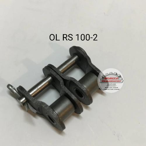 Jual OL RS 100-2 Offset Link Double Sambungan Rantai 1/2 100 Duplex ...
