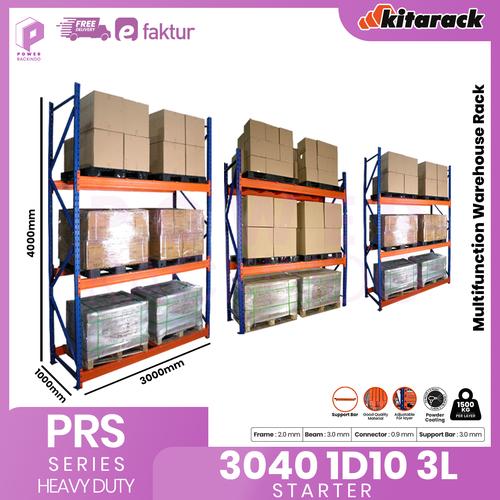 Jual KITARACK 1,5 TON RACK PALLET HEAVY DUTY PANJANG 3 METER TINGGI 4 ...