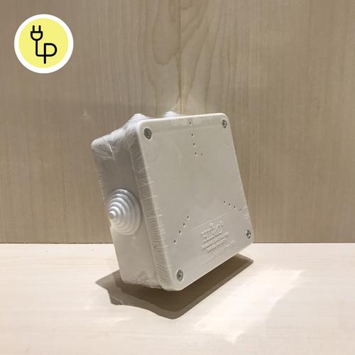 Jual Duradus CCTV / JUNCTION BOX Hiro Warna Putih uk. 10,5 x 10,5 x 5,5 ...