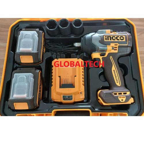 Jual INGCO CIWLI2085 MESIN BUKA BAUT 20V CORDLESS IMPACT WRENCH 850NM ...
