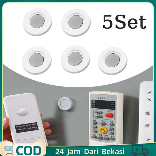 Jual 5Set Tempelan Magnet Remote Hook Stiker Panel Magnetik Remote ...