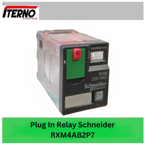 Jual RXM4AB2P7 220VAC Relay Schneider Socket RXZE1M4C Setara MY4N 14 Kaki - Relay - Kota ...