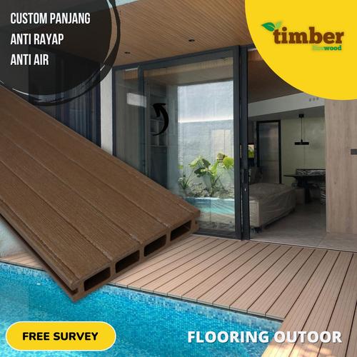 Jual Decking WPC Timber Ecowood | Flooring, Partisi, Dinding, Plafon ...