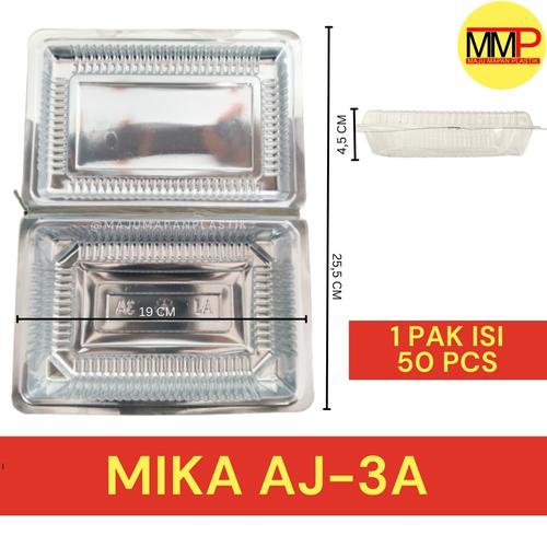 Jual Mika plastik / kotak mika makanan isi 50 pcs - 7A - Kota Surabaya ...