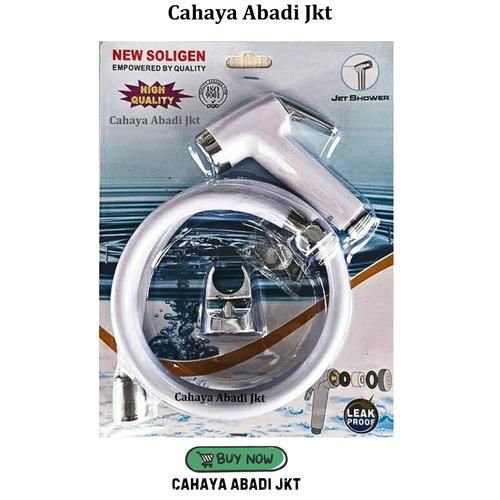 Jual Jet Shower Soligen Putih A-225-B+45#-B / Jet Washer Toilet Soligen ...