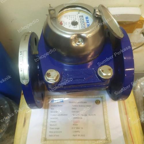 Jual METERAN AIR / FLOWMETER AIR BERSIH SHM FLANGE 4" INCH / DN 100 - Kota Tangerang ...