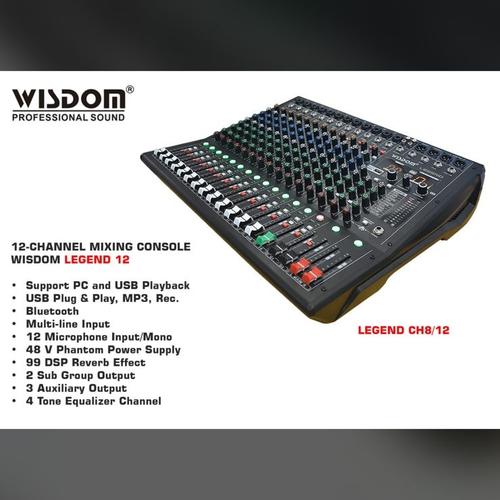 Jual Wisdom Legend 12 12-Channel Mixer Wisdom with Efek Wisdom Legend12 - Jakarta Barat - Rein ...
