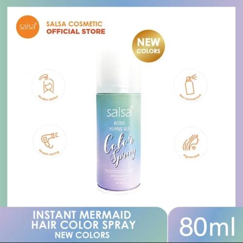 Jual Salsa Instant Mermaid Hair Color Spray - Semir Rambut Temporary ...
