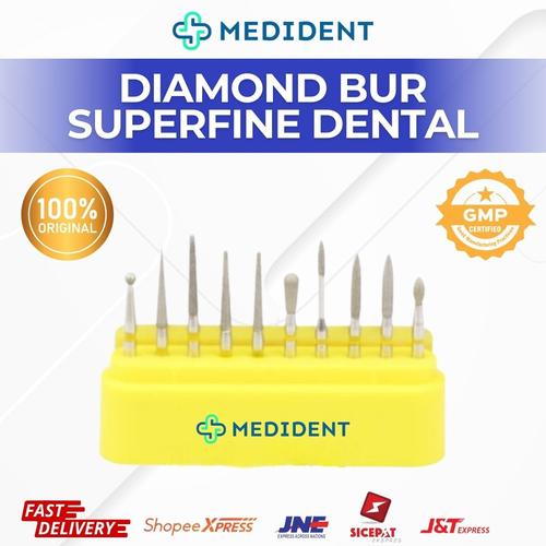 Jual Diamond bur Superfine dental / Bur Poles Gigi / Bur Tambal Gigi ...