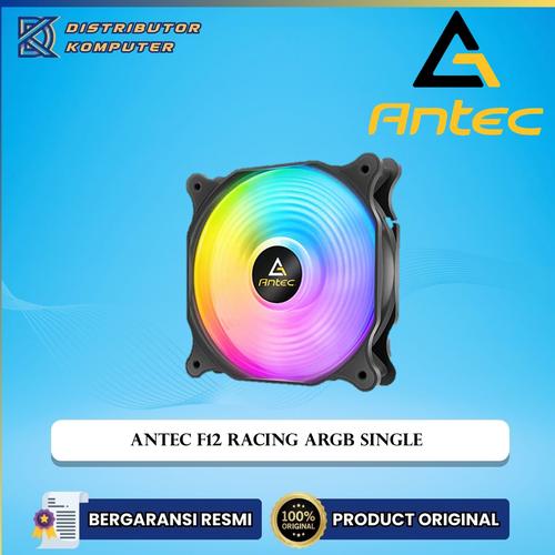 Jual ANTEC FAN CASING F12 RACING ARGB SINGLE PACK - 12CM ARGB PWM FAN ...