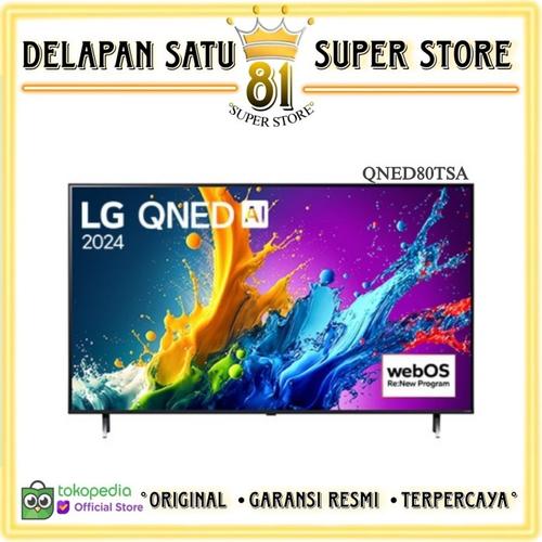 Promo LG 55QNED80TSA SMART TV LED 55" QNED 4K UHD HDR 55QNED80 Cicil 0% ...