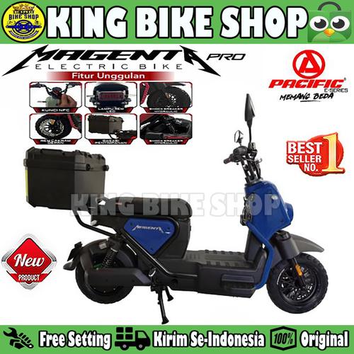 Jual Sepeda Listrik PACIFIC MAGENTA PRO 650 Watt 20 AH Electric E Bike ...