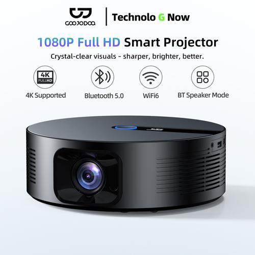 Promo GOOJODOQ Projector 1080p HD Optical Enclosed Disc Proyektor 200 ...