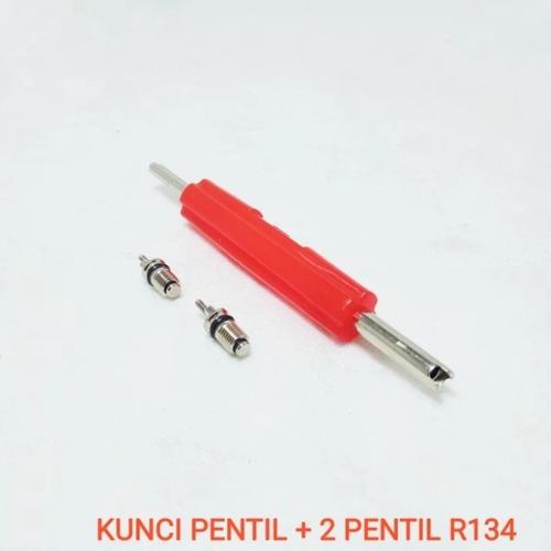 Jual Paket Kunci Pentil 1 + Pentil AC Mobil 2pcs Asli Original Pentil ...