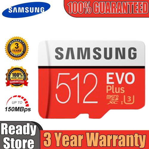 Promo SAMSUNG Micro SD card Kartu Kecepatan Tinggi 128GB/256GB/512GB ...