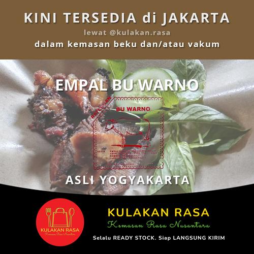 Jual EMPAL BU WARNO asli dari Yogyakarta - Jakarta Barat - Kulakan Rasa | Tokopedia