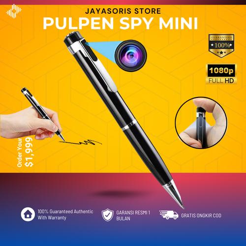 Jual Kamera Pengintai Tersembunyi Mini HD Pulpen SPY Camera CCTV ...