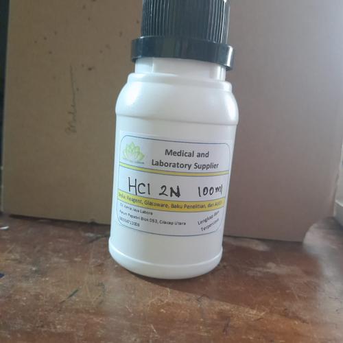 Jual HCl 2N 100ml HCl (normalitas) Bahan Laboratorium - Kab. Cilacap ...