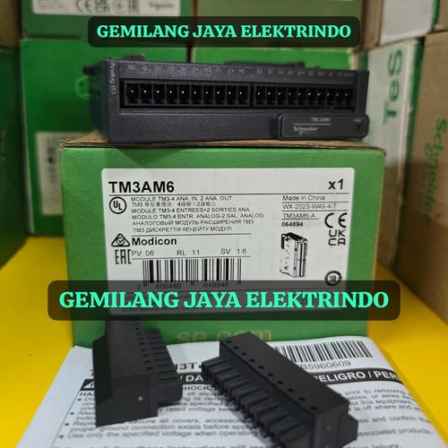Jual PLC SCHNEIDER MODICON TM3AM6 ANALOG I/O MODULE TM3 - 4 ANA IN 2 ANA OUT ANALOG INPUT OUTPUT ...