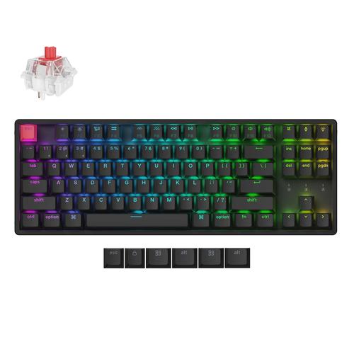 Promo Keychron K8 Version 2 QMK TKL 80% Layout Hot-Swappable RGB ...