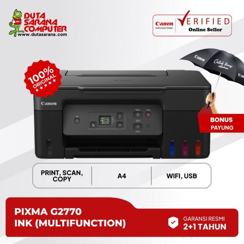 Jual PRINTER CANON G2770 INKTANK WINDOWS & MAC GARANSI RESMI TINTA ...