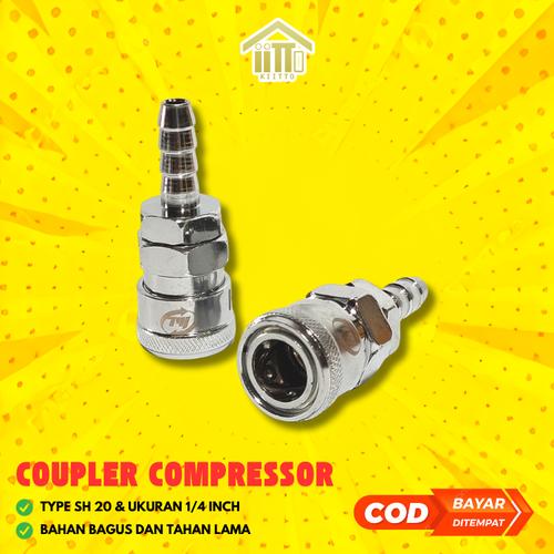 Jual COUPLER COMPRESSOR SH20 / AIR COUPLER KOMPRESOR SH 20 / QUICK ...
