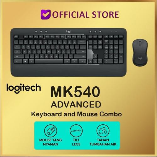 Promo Logitech MK540 Advanced Wireless Keyboard Mouse Combo MK 540 ...