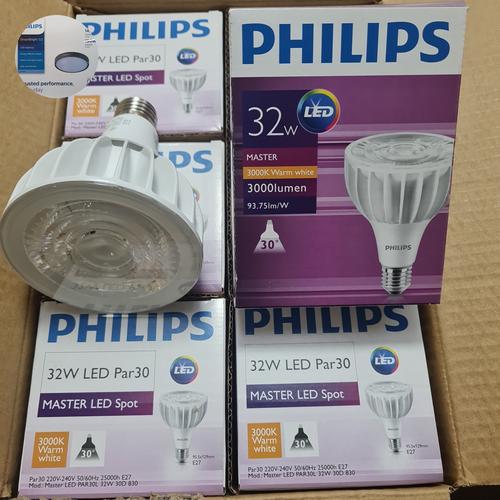 Jual lampu master led PAR30 32w 3000K / par30 32w / led par30 32w 3000K ...