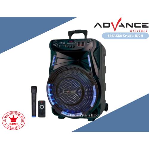 Jual ADVANCE K-1502 Speaker Meeting Portable Bluetooth 15 Inch - Kab. Tangerang - REMI Grosir ...