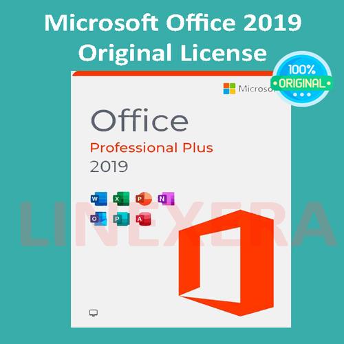 Promo Microsoft Office 2019 Original Professional Plus License ...