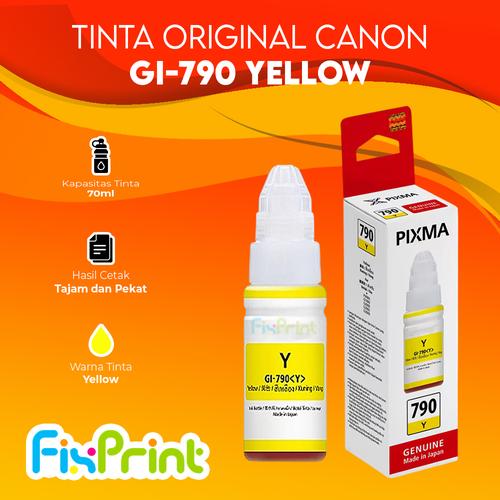 Jual Canon GI-790 GI790 GI 790 Black Cyan Magenta Yellow Tinta G2010 ...