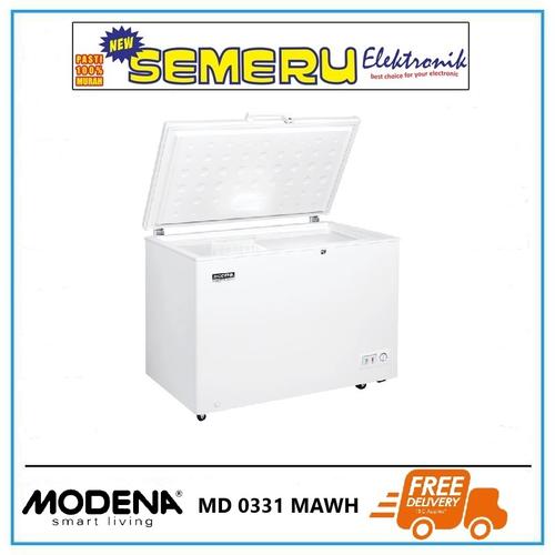 Promo Modena Chest Freezer 330L MD 0331 MAWH Freezerbox MD0331MAWH ...