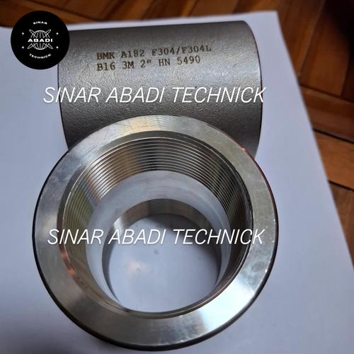 Jual 3/4" INCH SOCKET / COUPLING STAINLESS SS304 CLASS 3000 DRAT NPT ...