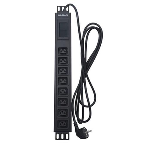 Jual Indorack Stop Kontak Colokan 8 Outlet C39 (C13 & C19 Socket) With ...