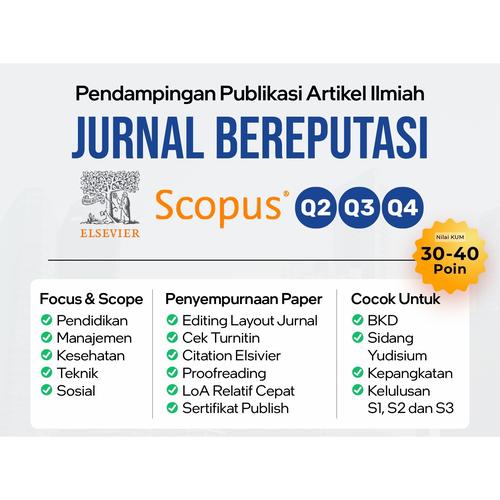 Jual Pembuatan dan Publikasi Jurnal Internasional Bereputasi Semua Rumpun Ilmu Syarat Jabfung ...