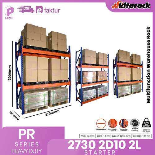 Jual PR2730 RACK GUDANG PALLET MAMPU MENAMPUNG BEBAN 2 TON PANJANG 2,7 ...