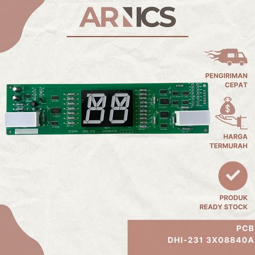 Jual Elevator Sigma PCB Display Board DHI-231 Elevator PCB 3X08840A ...