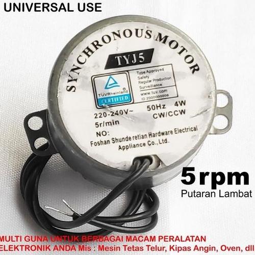 Jual Ac Synchronous Motor Tyj5 Dinamo Kipas Depan 5/6 Motor Fan Motor ...