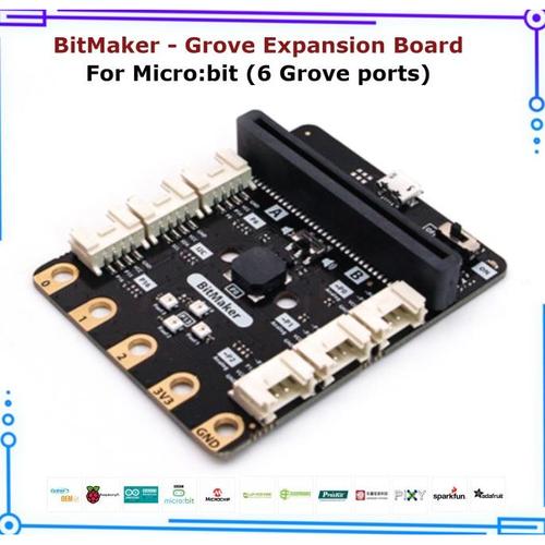 Jual BitMaker Microbit - Grove Expansion Board for Micro:bit 6 Grove ...