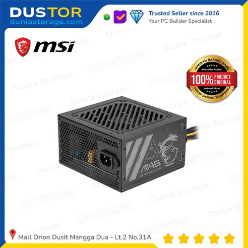 Jual MSI MAG A500N-H 500Watt PSU - Power Supply 500W - Jakarta Pusat ...