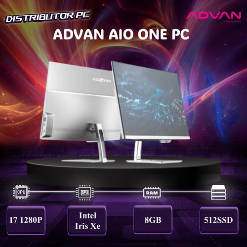 Promo ADVAN AIO ONE PC I7 1280P 8GB 512GB W11 23.8FHD Cicil 0% 3x ...